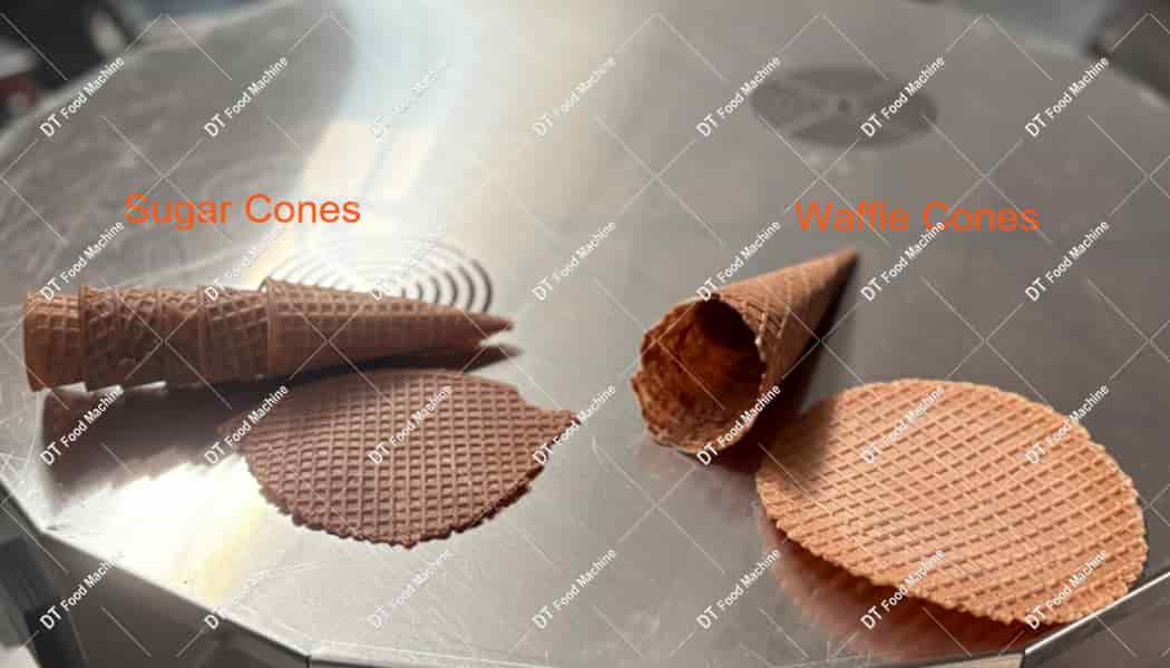 Fabricant de cornets de crème glacée Comment les cornets de crème ...